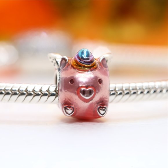 Pandora | Jewelry | Pandora Flying Unicorn Pig Charm 792573c | Poshmark